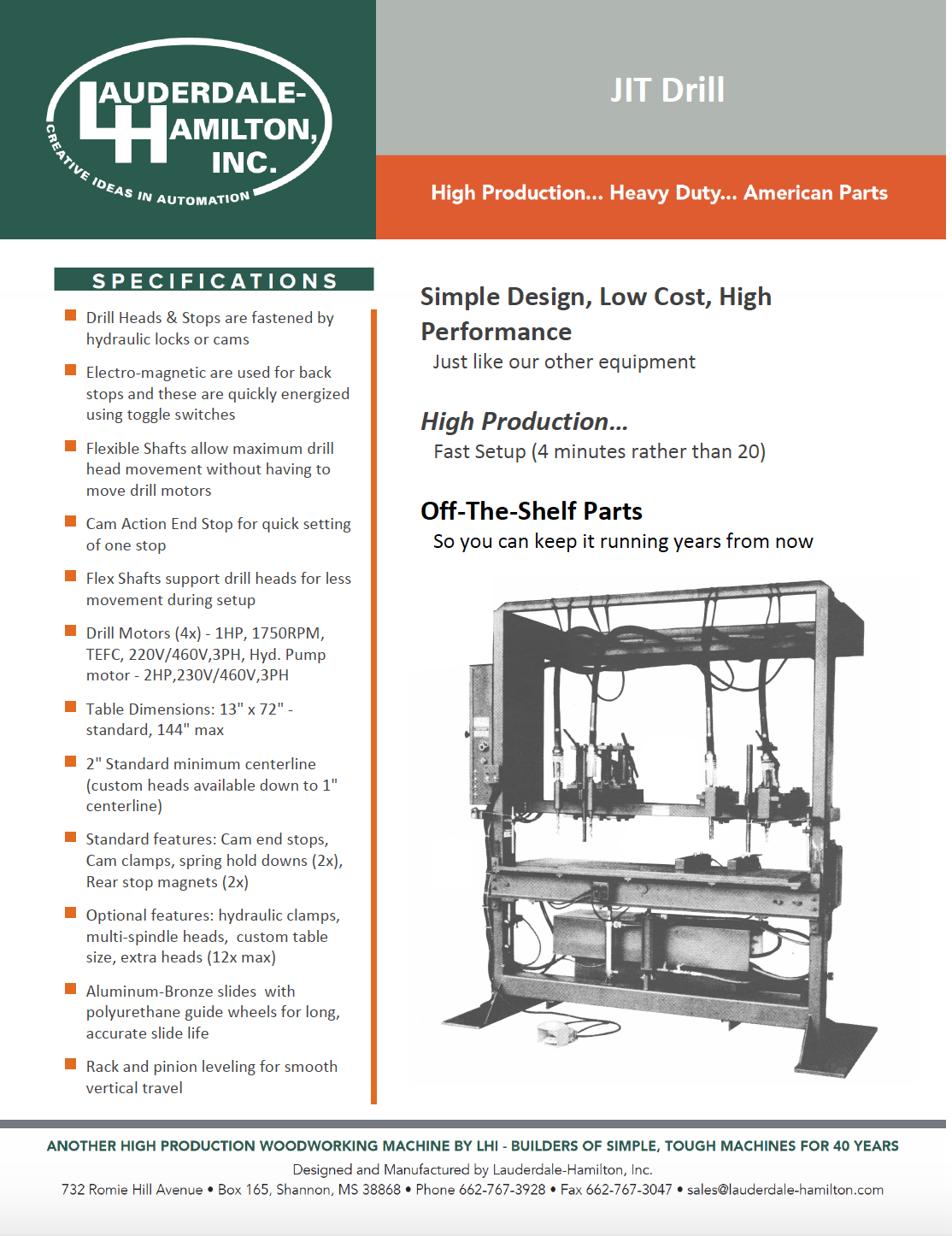 JIT Drill | Creative Handling Devices