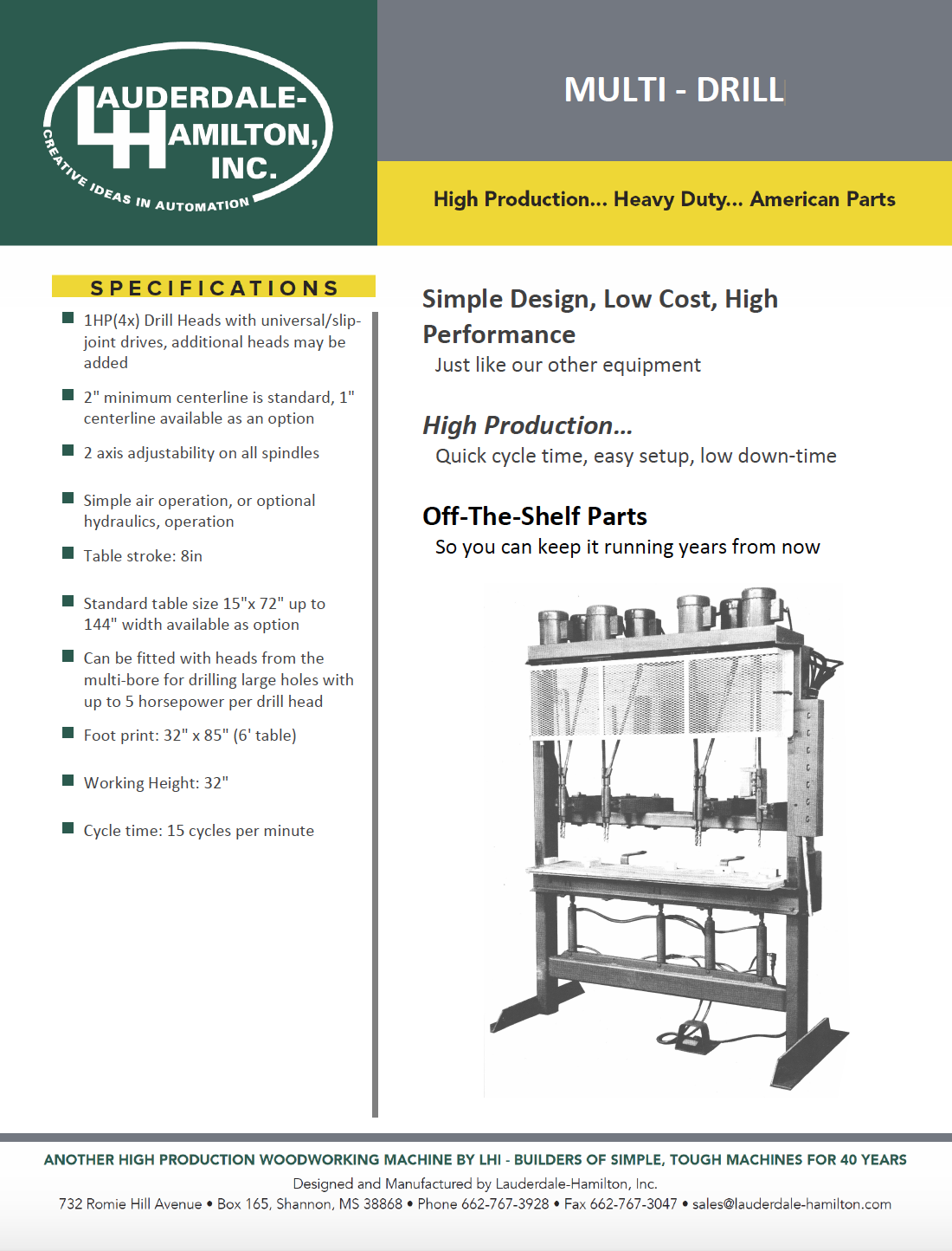 MULTI – DRILL | Creative Handling Devices