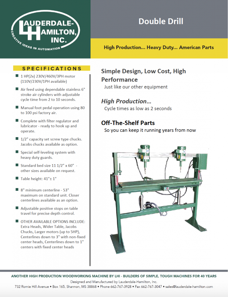 Double Drill | Creative Handling Devices