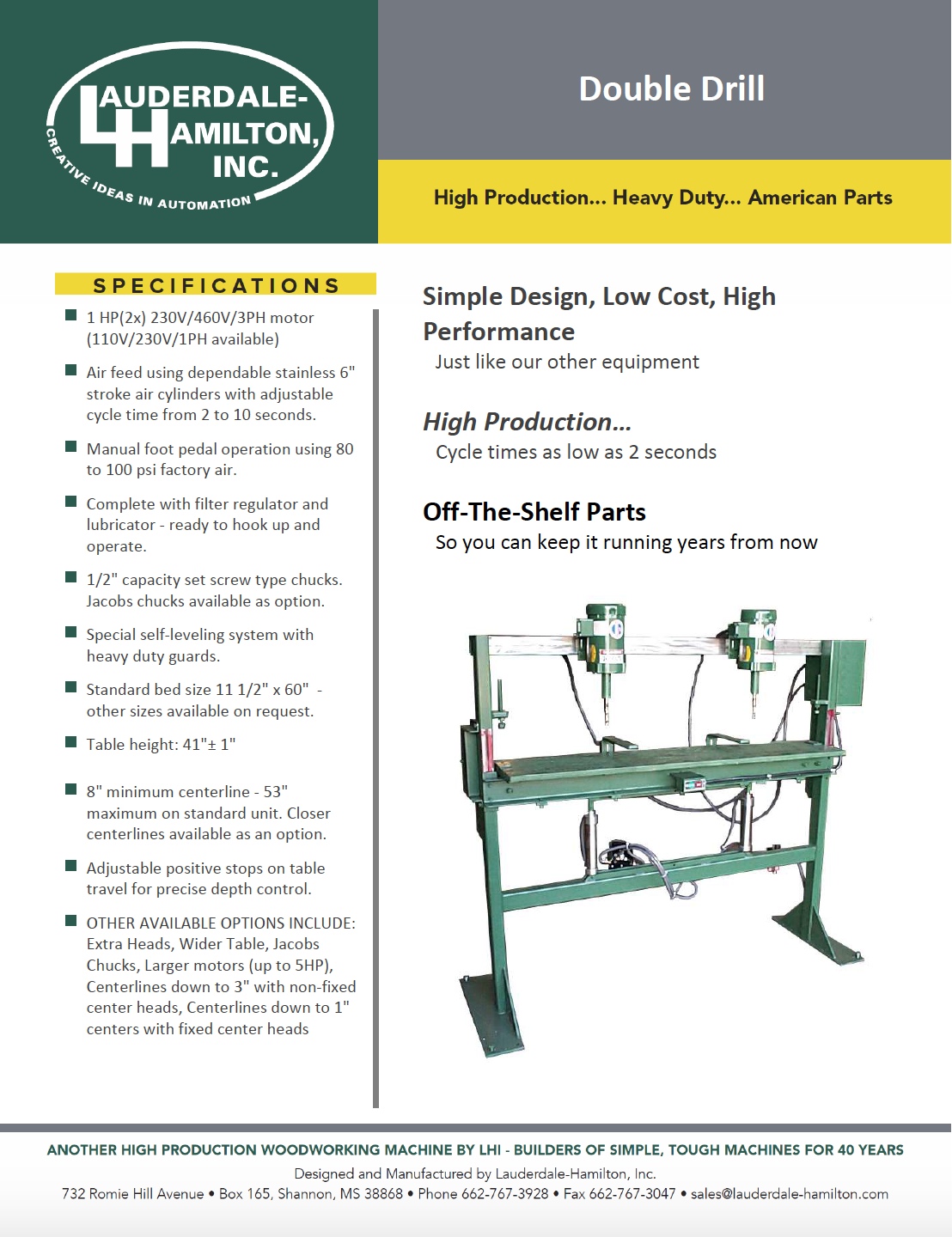 Double Drill | Creative Handling Devices