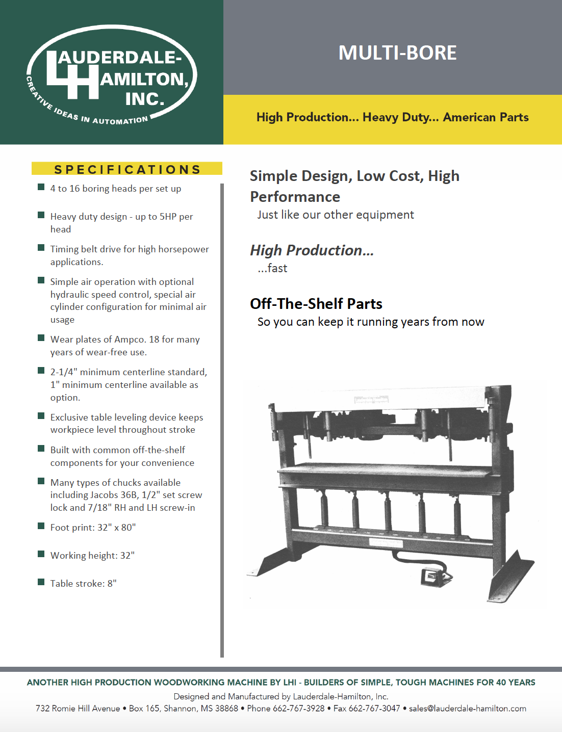 MULTI-BORE | Creative Handling Devices